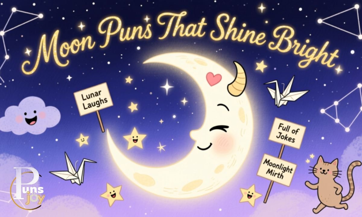 430+ Adorable Moon Puns That Are Out of This World