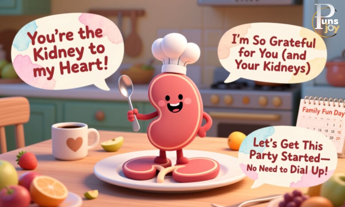 320+ Kidney Puns That’ll Have You Laughing All the Way